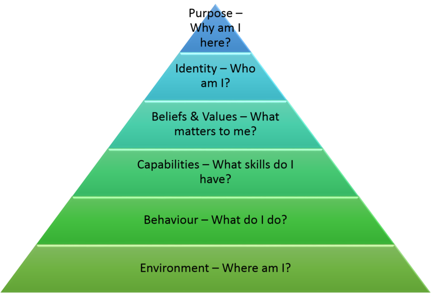 Piramida lui Robert Dilts: De ce ai ceea ce ai - #dozadesucces